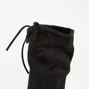 Shoes | New Drawstring Platform Heel Over Knee Otk Boots | Poshmark